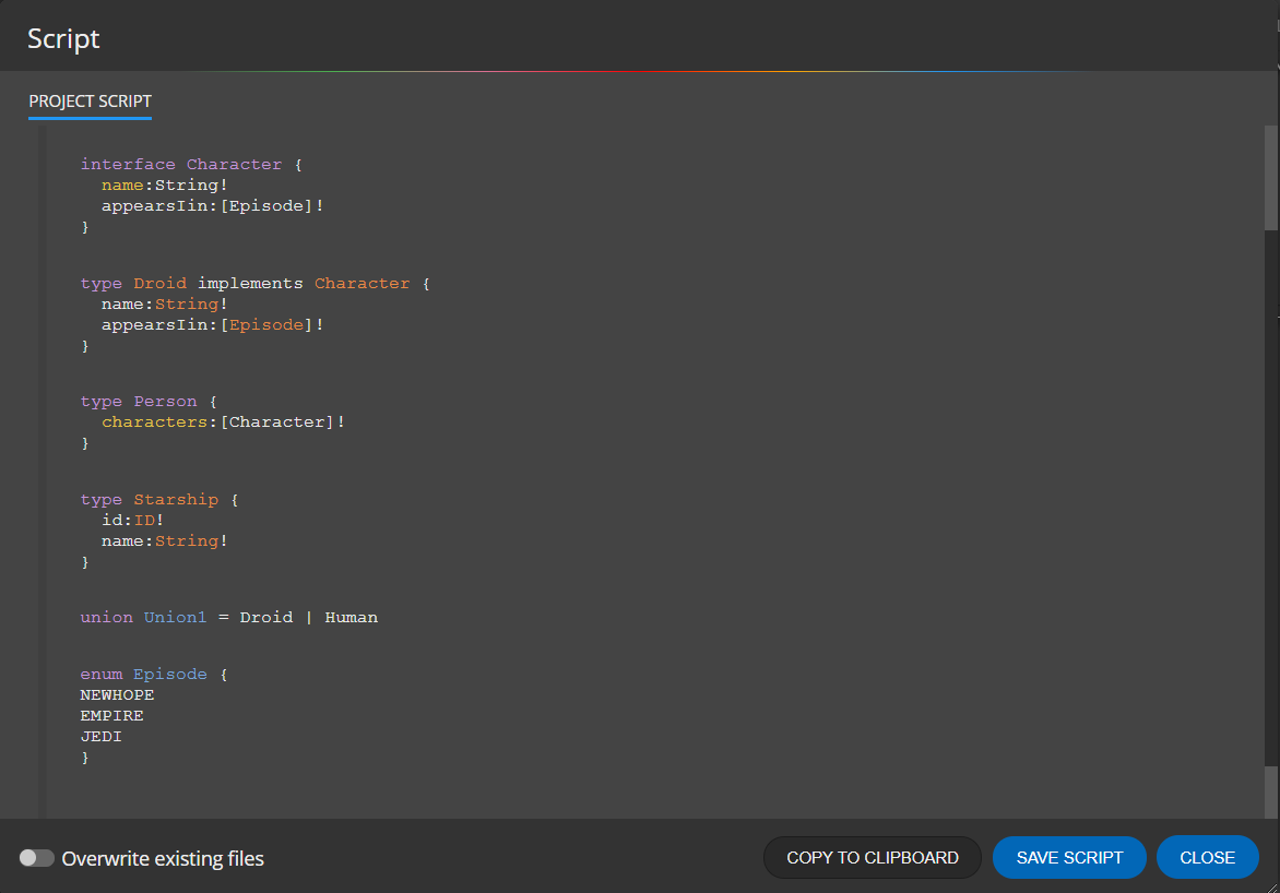 GraphQL Schema Design - Galaxy Modeler