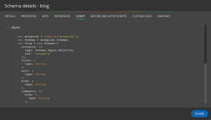 Schema Design Tool for Mongoose | Try Moon Modeler