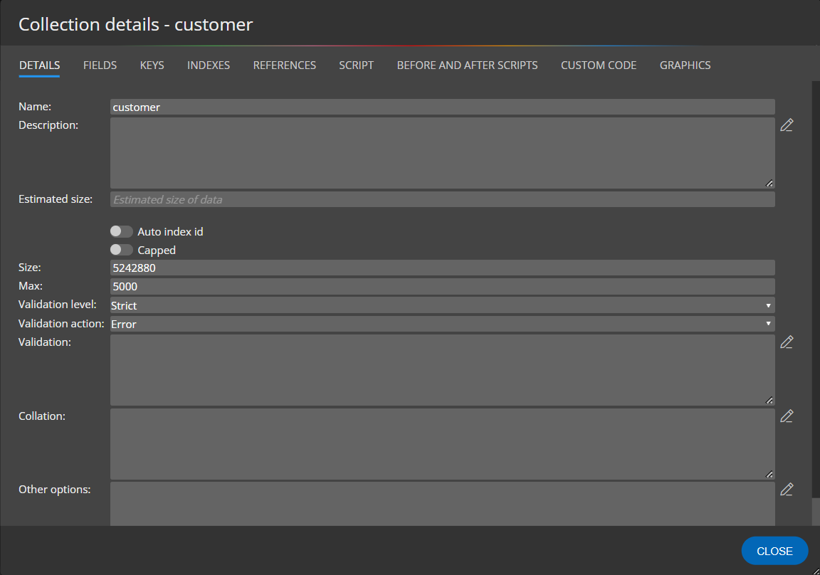 Mongodb Schema Design In Moon Modeler