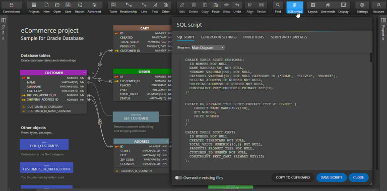 Easy Database Design Tool for Oracle | Try Luna Modeler Easy Database Design Tool for Oracle | Try Luna Modeler